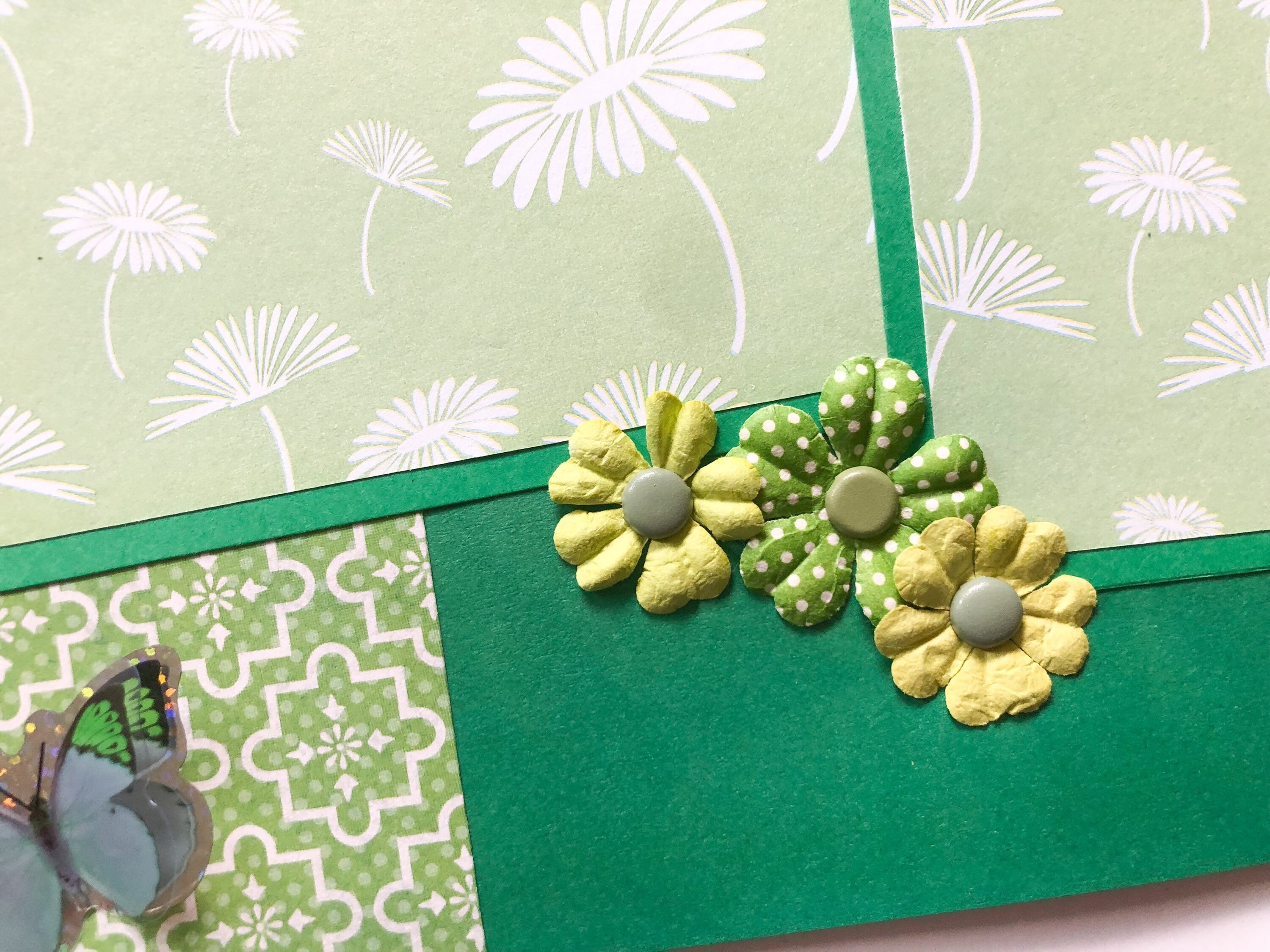 Butterfly Scrapbook Layouts - 12 by 12 Heritage Scrapbook Pages ...