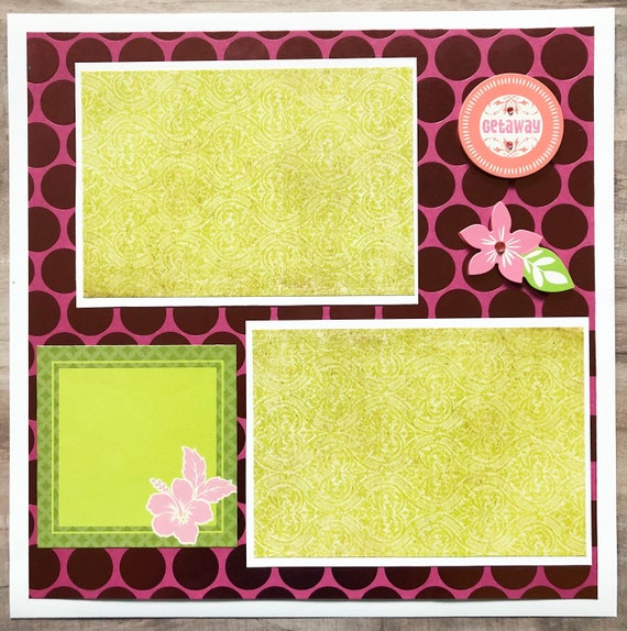 Scrapbooking Layout Ideas