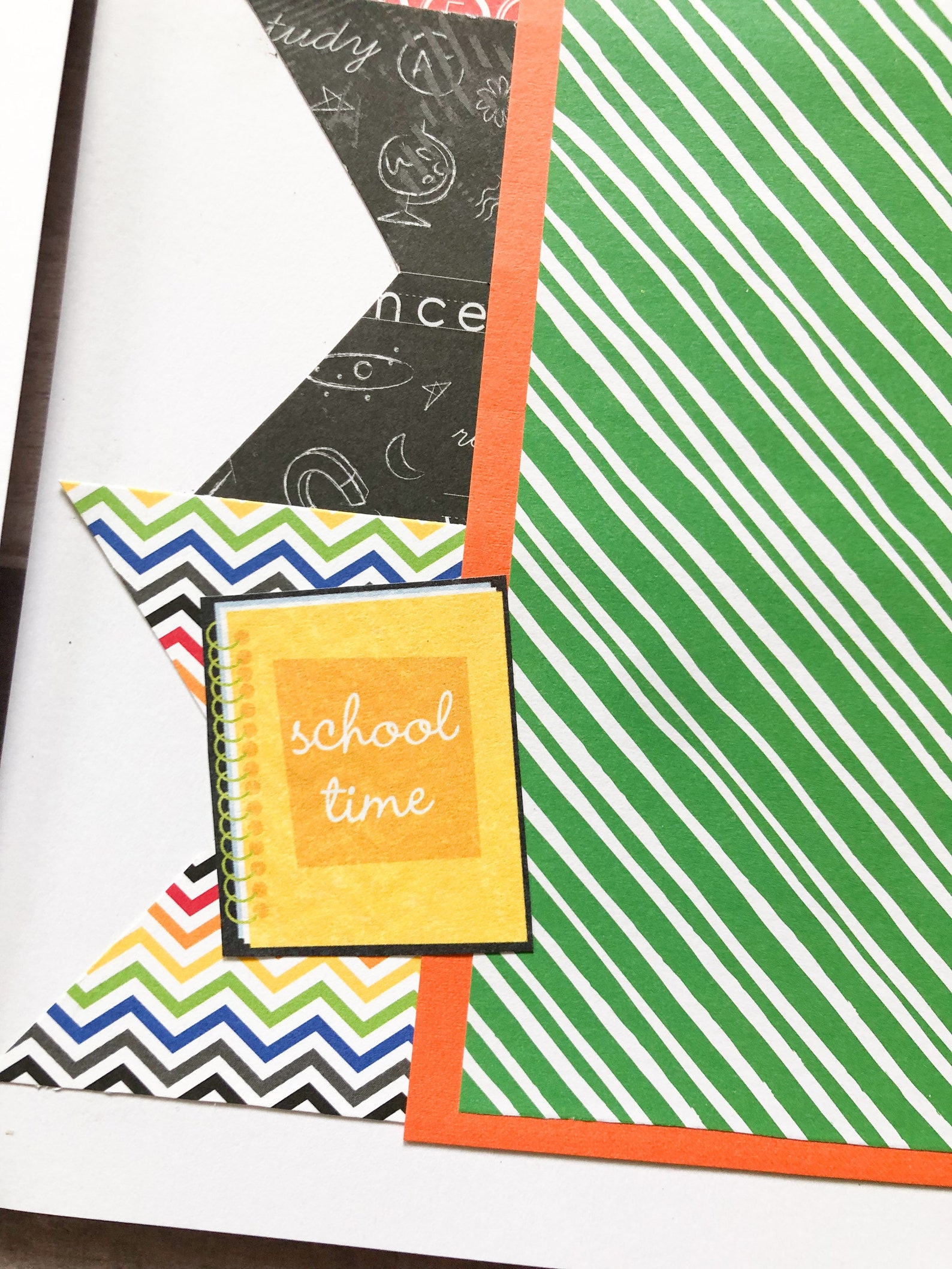 Fourth Grade Scrapbook Pages - Back to School Layout - Premade Fourth ...