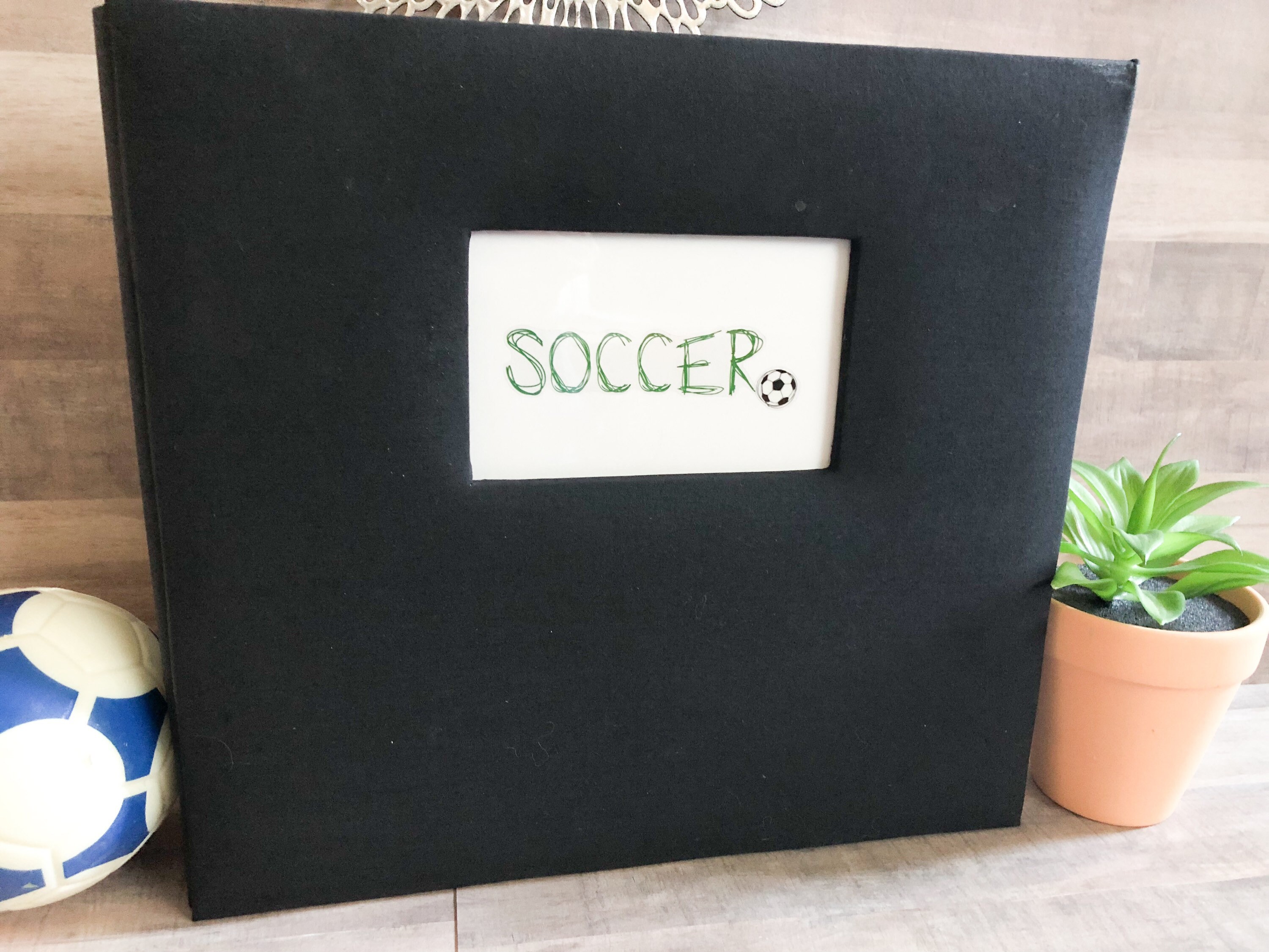 Soccer Scrapbook Album Soccer Photo Album 12 by 12 Premade - Etsy