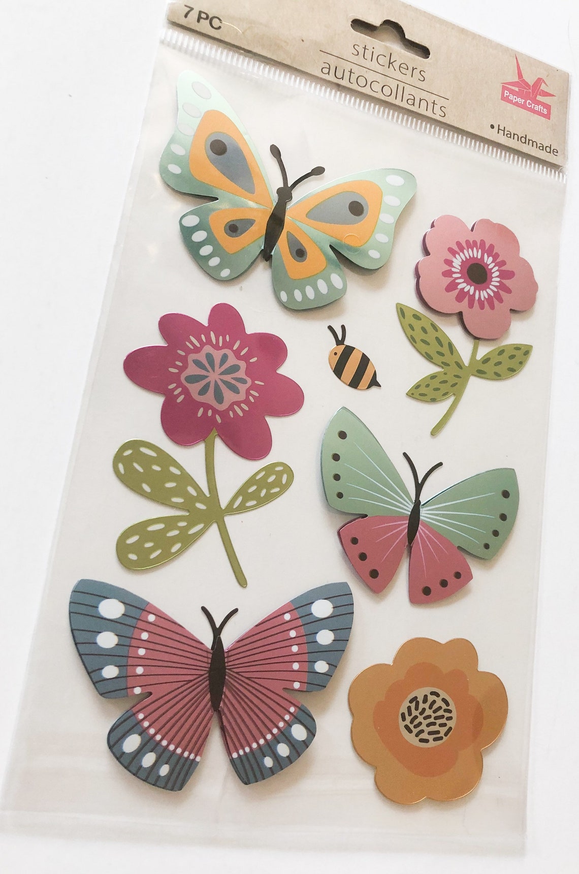 Butterfly Stickers - Scrapbooking Supplies - Butterfly Embellishments ...