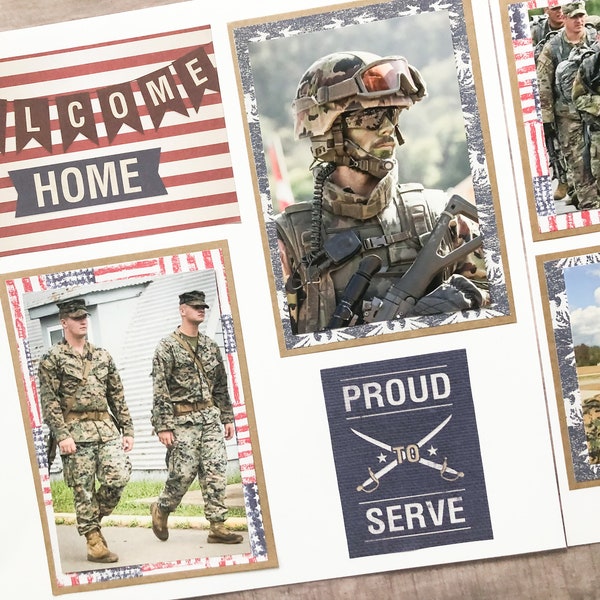 Military Scrapbook - Etsy