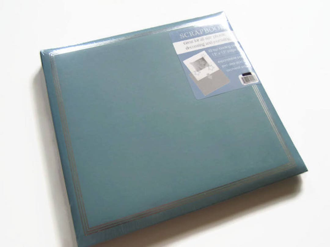 Light Blue Scrapbook Album - Baby Blue Scrapbook Album - Light Blue ...