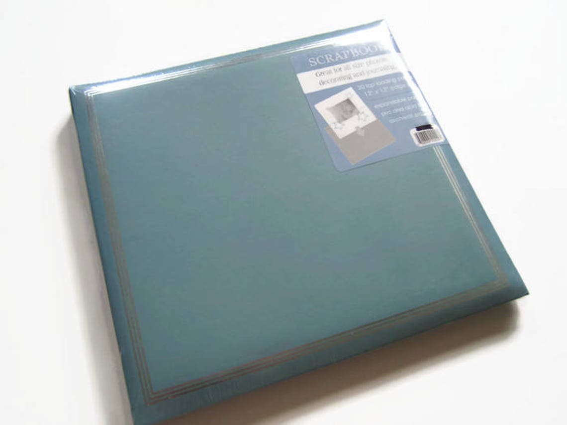Light Blue Scrapbook Album Baby Blue Scrapbook Album Light - Etsy
