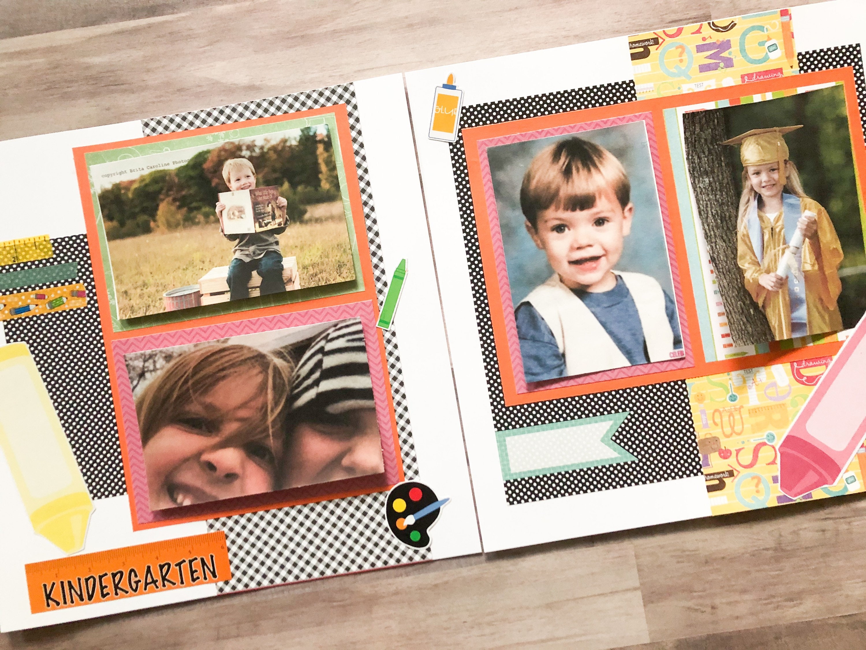 Scrapbooking Ideas For Kids School