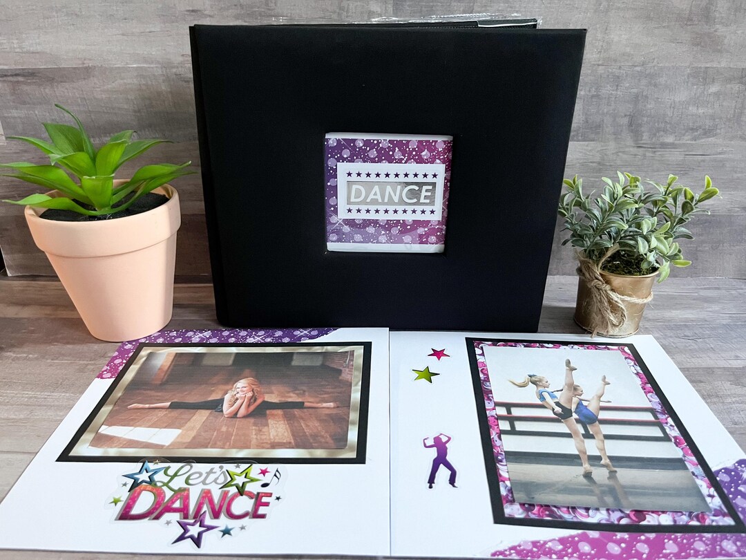 Dance Photo Album - Premade Dance Scrapbook Album - Dancer Gift Idea - Etsy