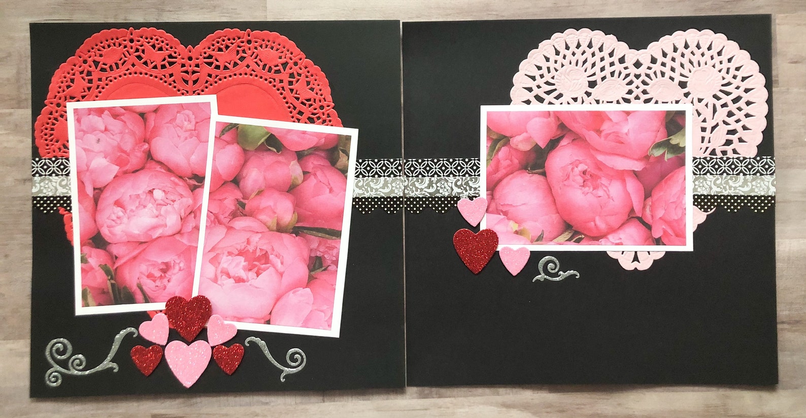 Valentine's Pages Valentine's Day Layout Valentine Pages Valentine's ...