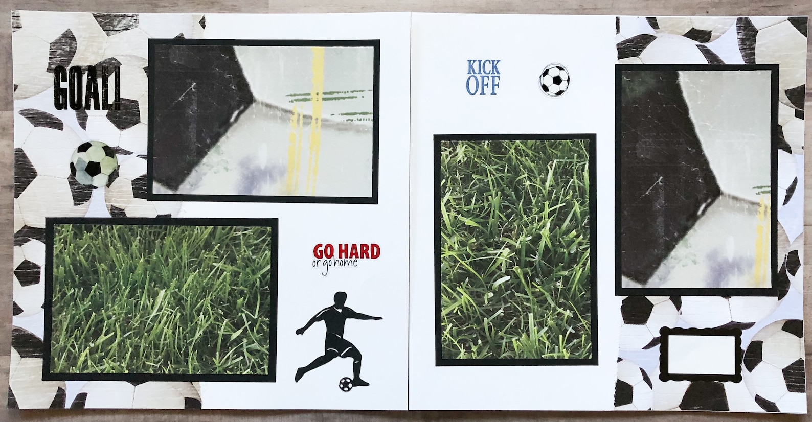 Soccer Scrapbook Album Soccer Photo Album 12 by 12 Premade - Etsy