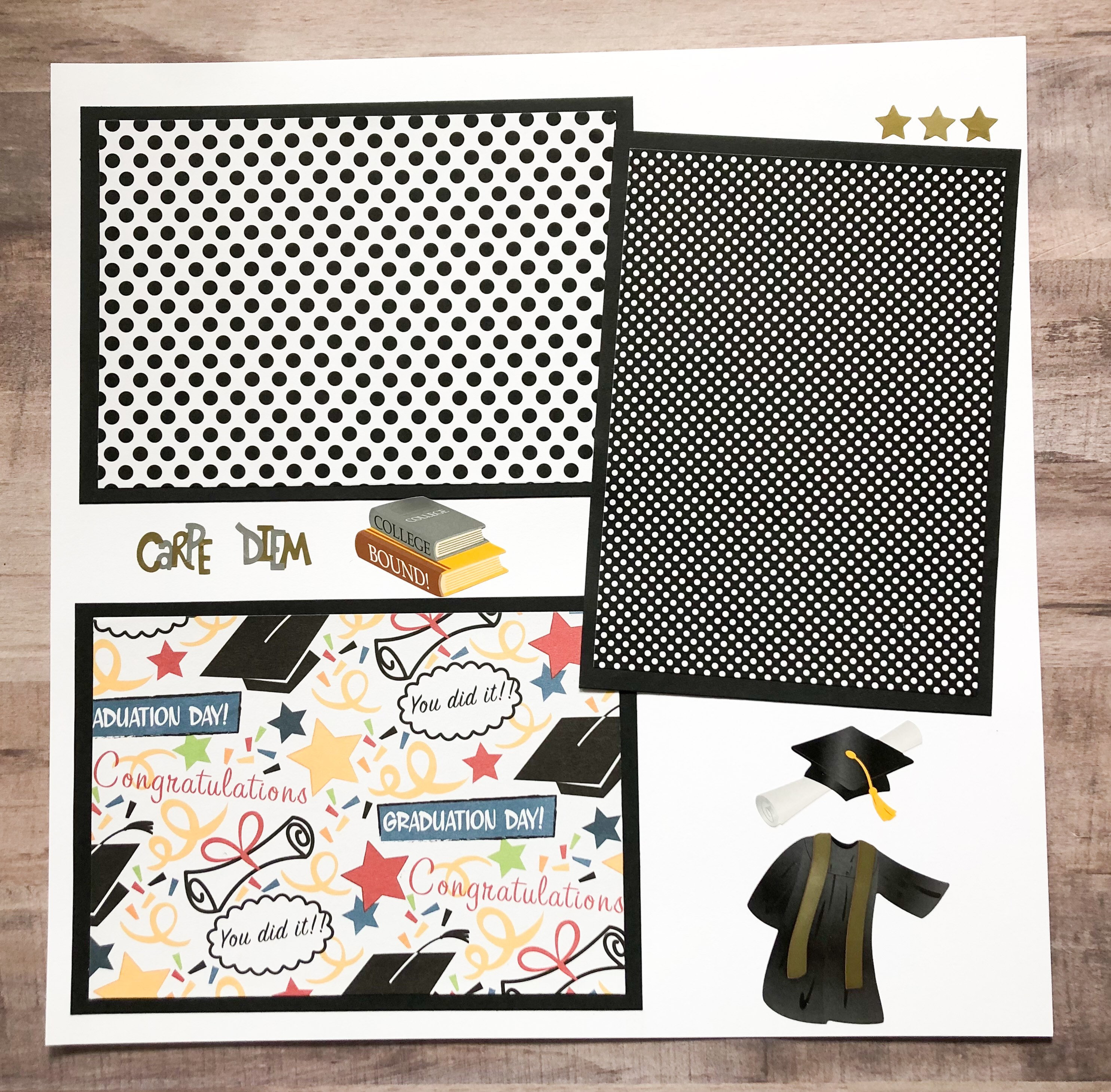Premade Graduation Scrapbook Pages Graduation Scrapbook - Etsy Canada