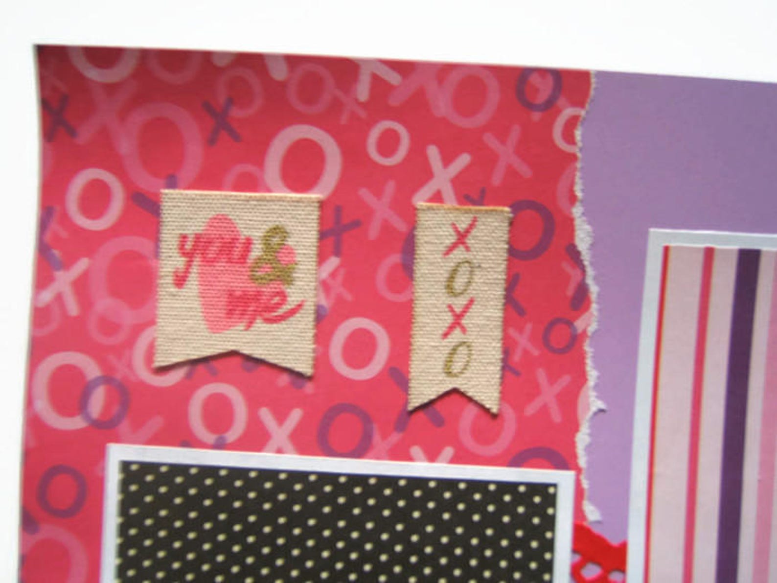 Valentine's Day Scrapbook Pages Valentine's Day - Etsy