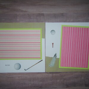 Premade Golf Scrapbook Album - Golf Photo Album - Golfer Gift Idea - Etsy