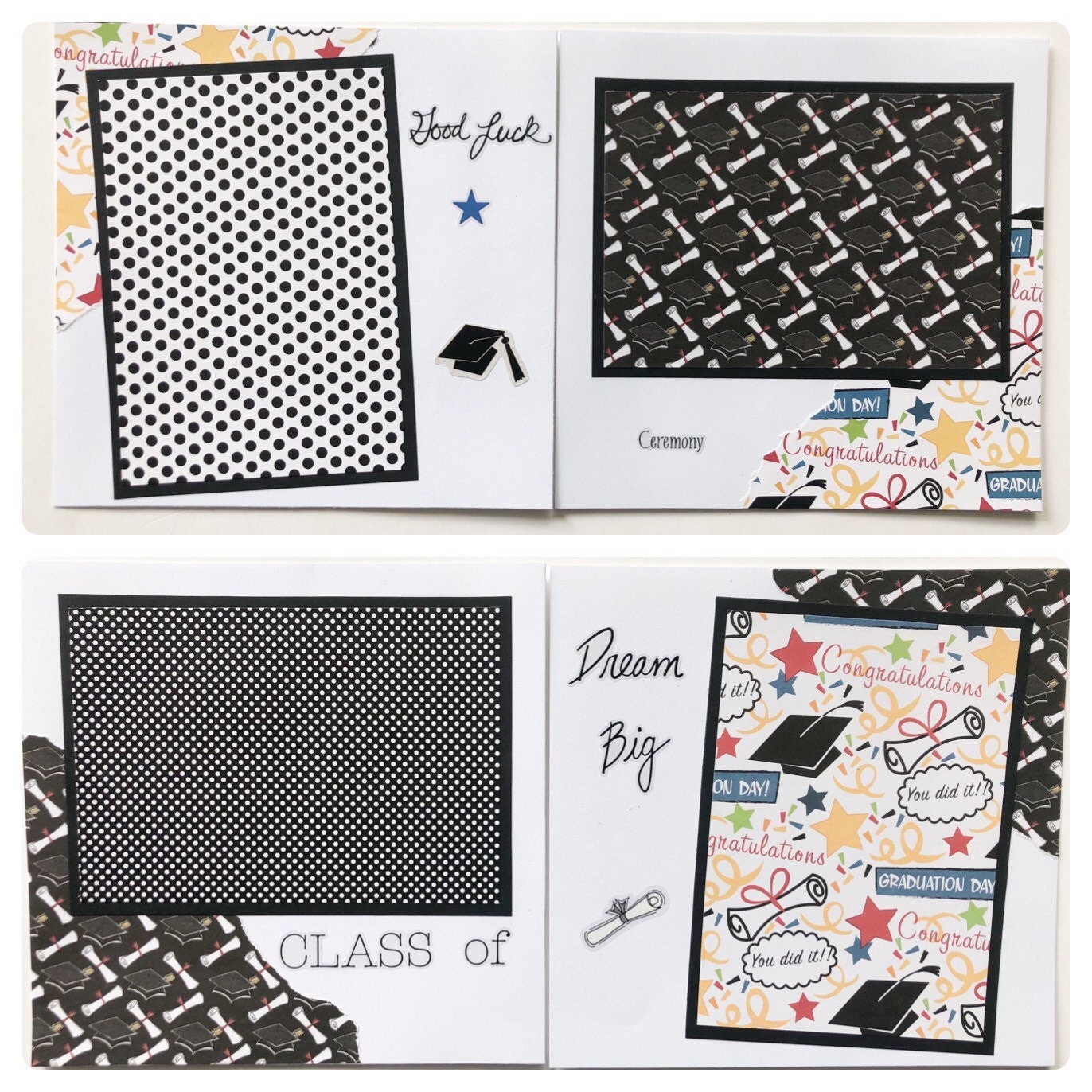 Graduation Scrapbook Album Graduation Album Premade | Etsy