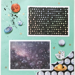Space Scrapbook Pages - Space Layouts - Astronaut Scrapbook Pages ...