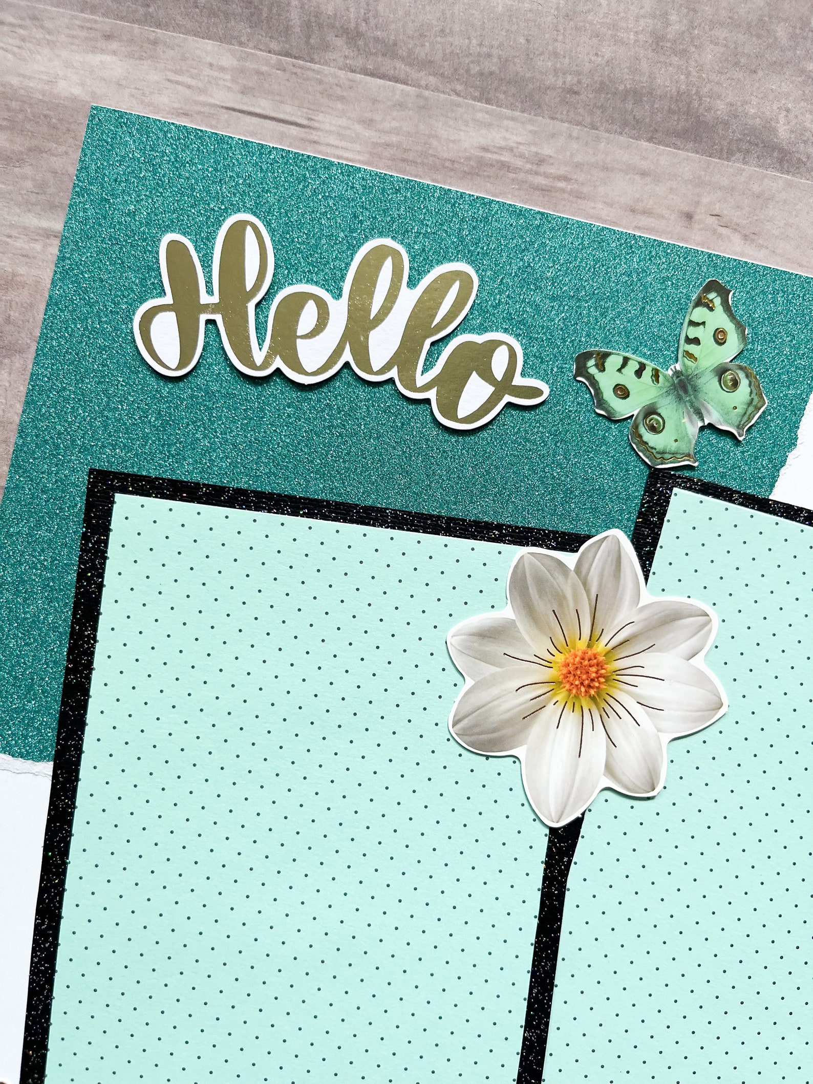 Butterfly Scrapbook Layouts - 12 by 12 Family Scrapbook Pages - Premade ...