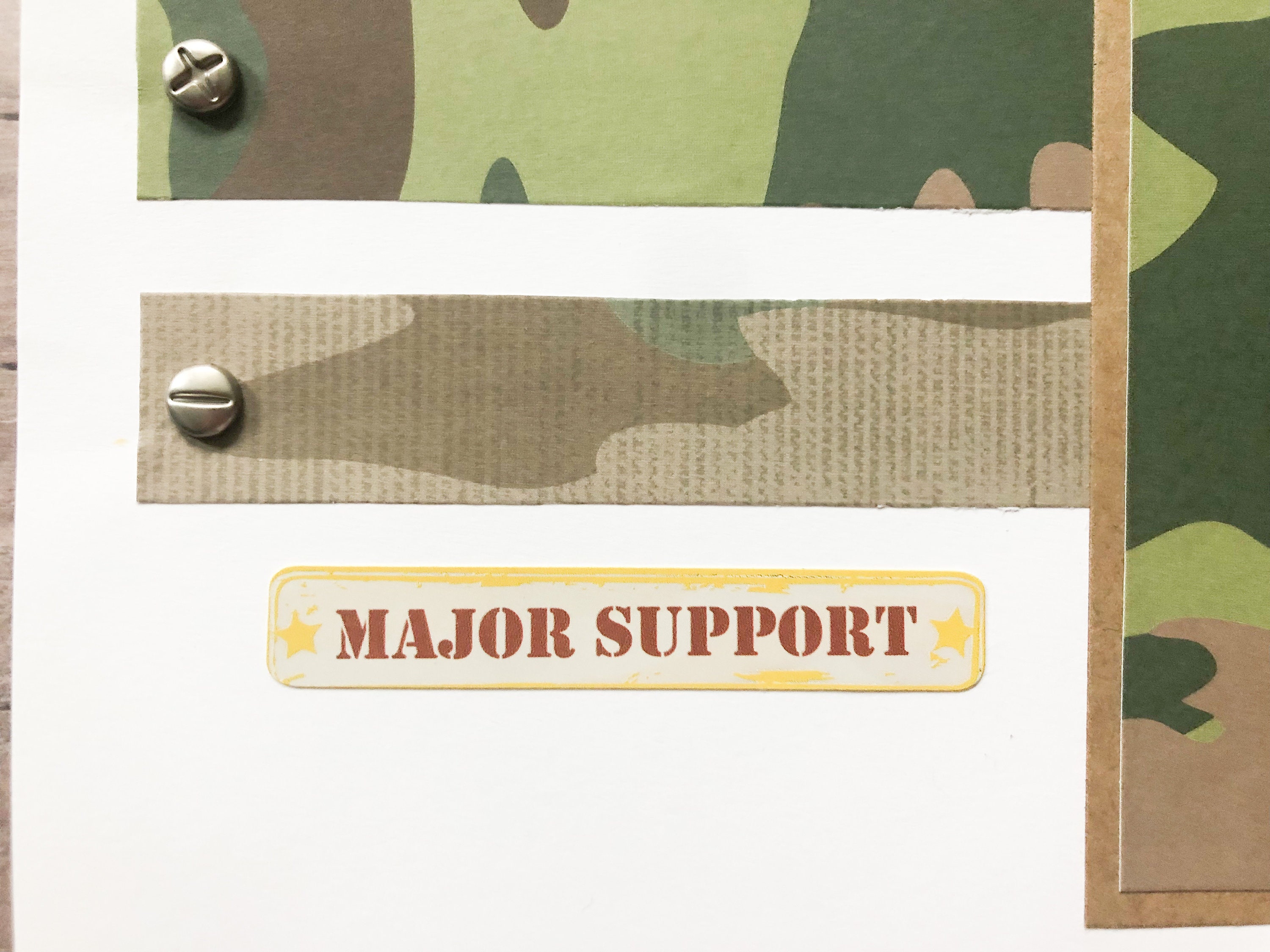 Army Scrapbook Pages - Premade Army Layout - Military Pages - 12 by 12 ...