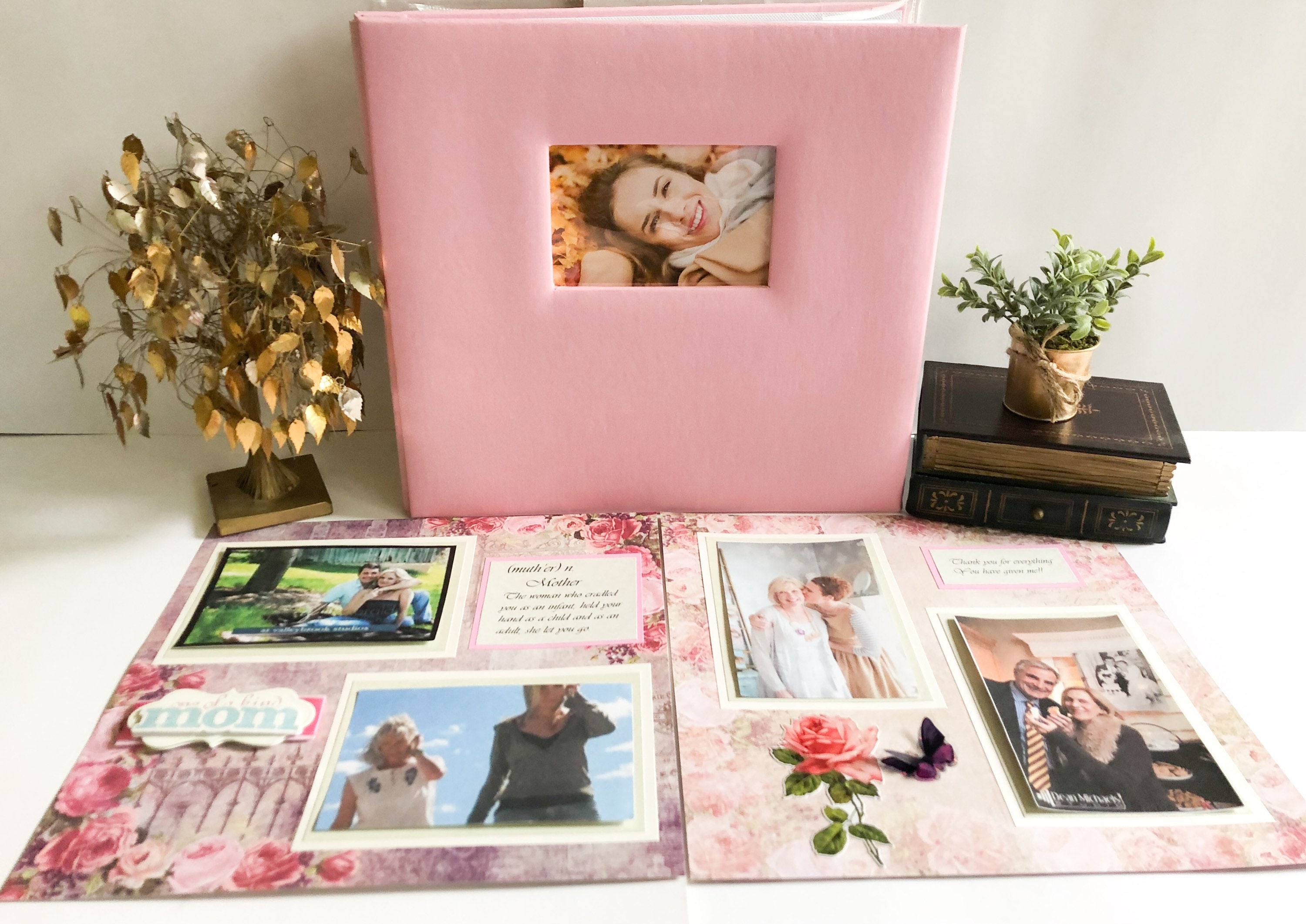 Mom Birthday Gift Family Scrapbook Album Mother's Day - Etsy