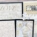Neutral Wedding Scrapbook Pages Wedding Scrapbook Layouts Wedding ...