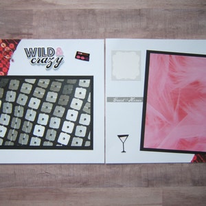 Bachelorette Photo Album - Premade Girls Night Scrapbook Album ...