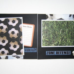 Soccer Mom - Soccer Scrapbook Album - Soccer Coach Gift - Soccer Photo ...