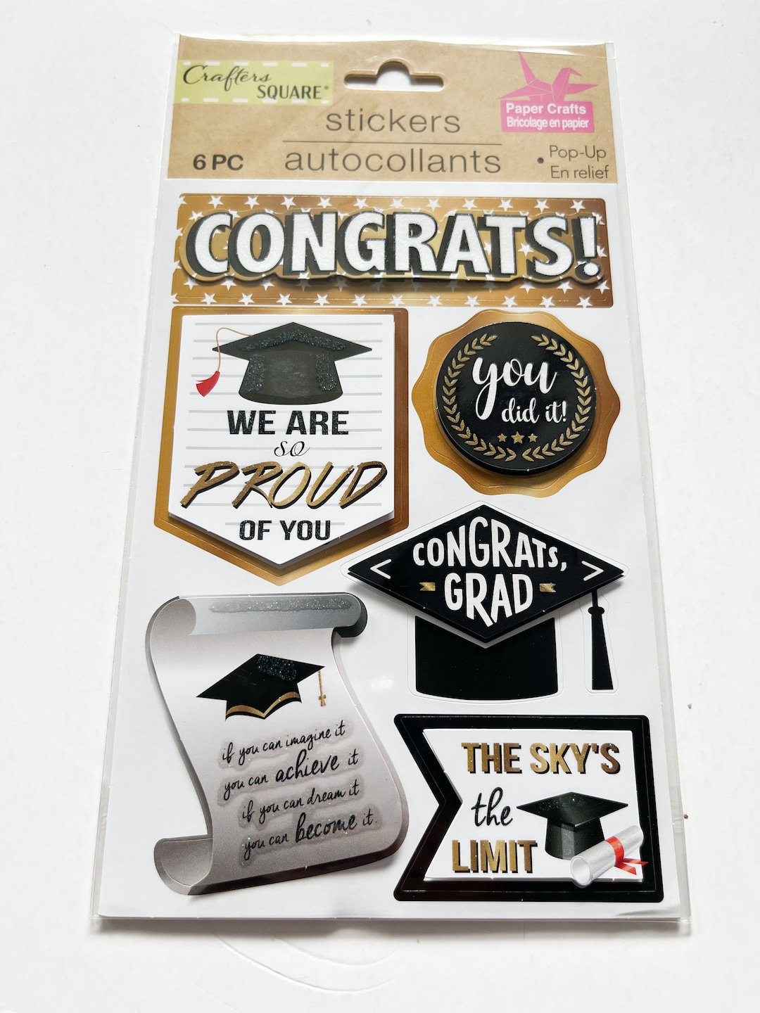 Graduation Scrapbook Stickers - Graduation Stickers - Graduation - Etsy