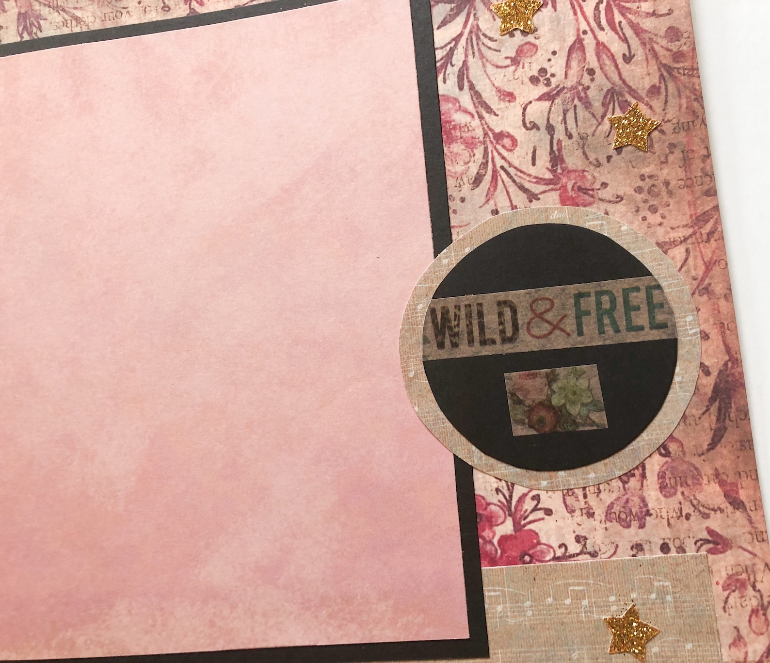 Fairy Girl Scrapbook Layout - Girl Scrapbook Pages - Fairy Pages - 12 ...