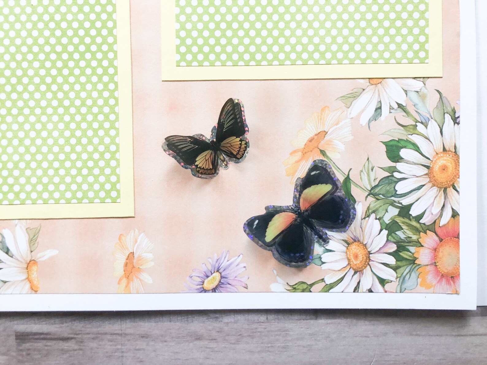 Butterfly Scrapbook Layouts 12 by 12 Family Scrapbook Pages - Etsy