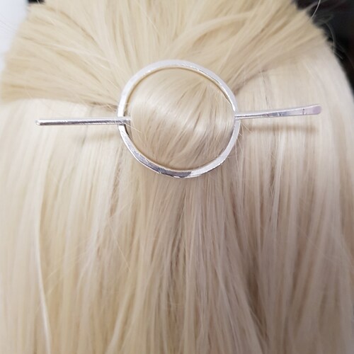 Circle Hair Pin - Etsy