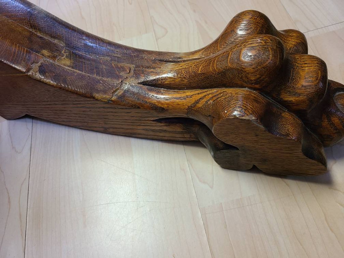 Claw Foot Table Legs Repurpose | Etsy