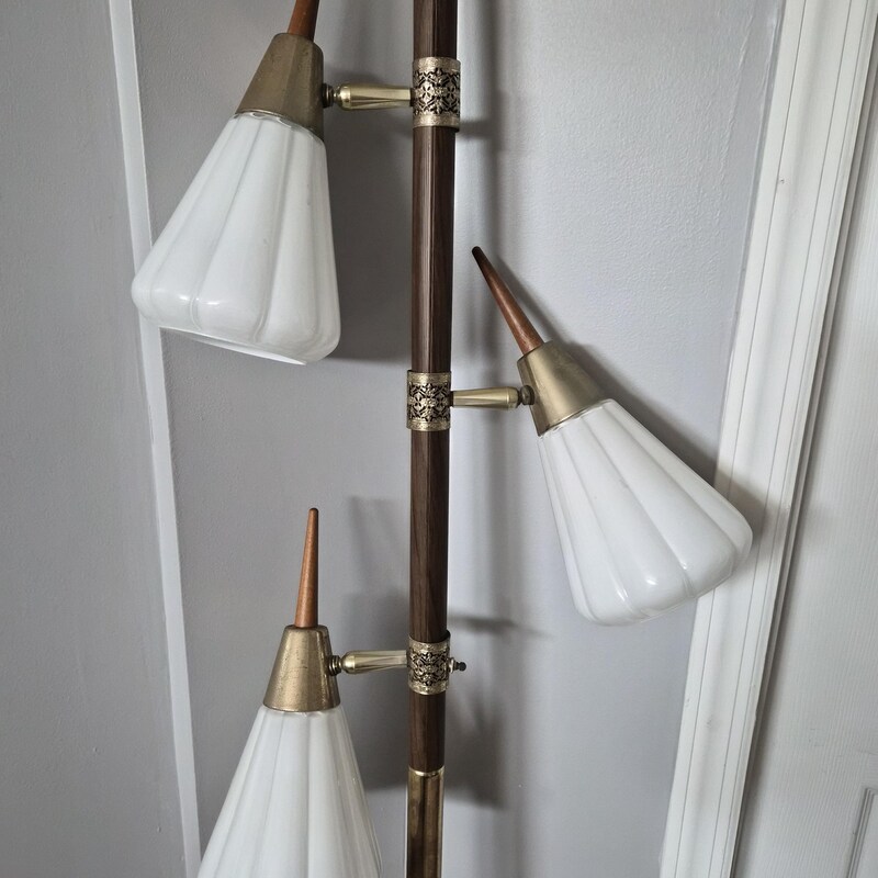 Tension Pole Lamps Mid Century - Etsy