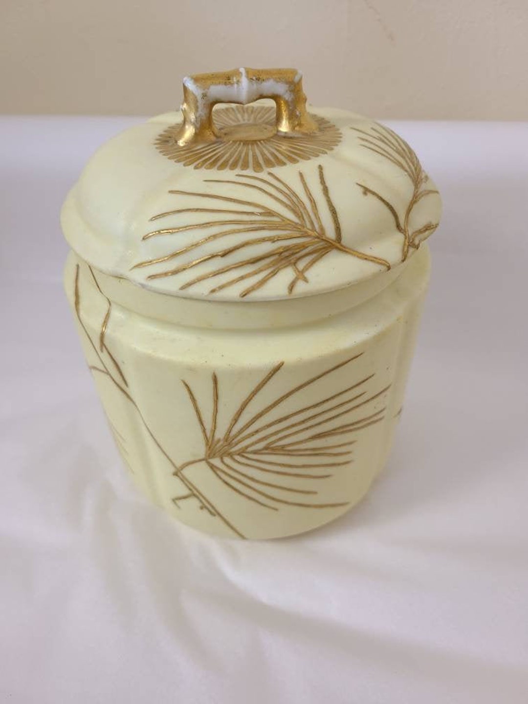 Vintage Leonard Biscuit Cookie Jar - Etsy