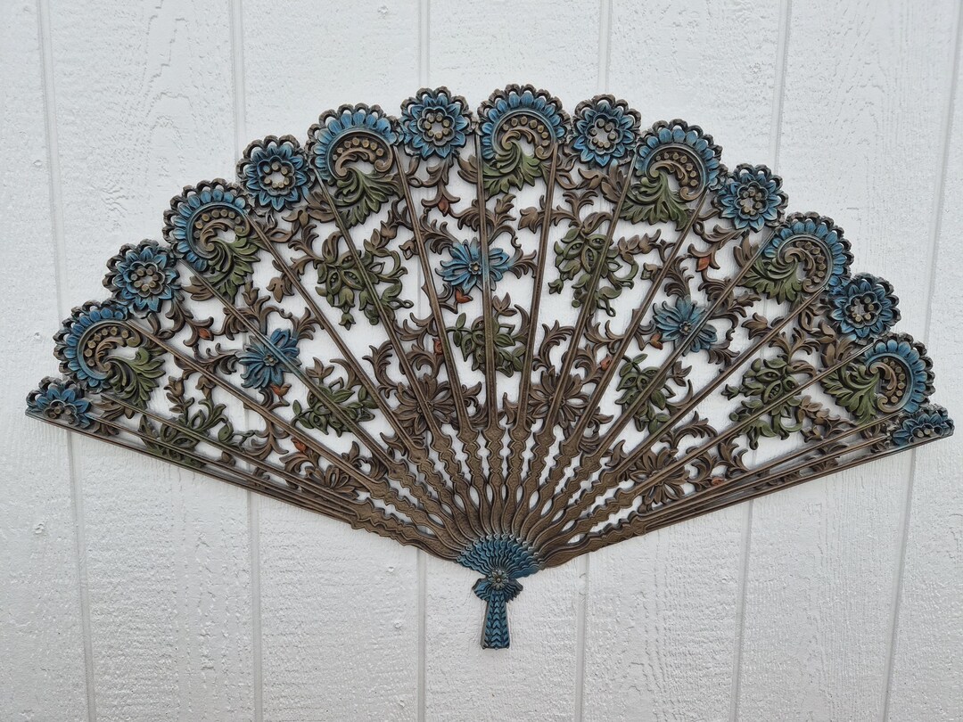 Retro Fan Wall Decor - Etsy