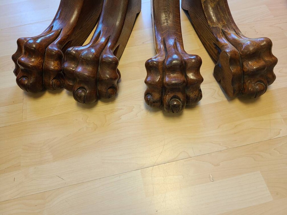 Claw Foot Table Legs Repurpose - Etsy