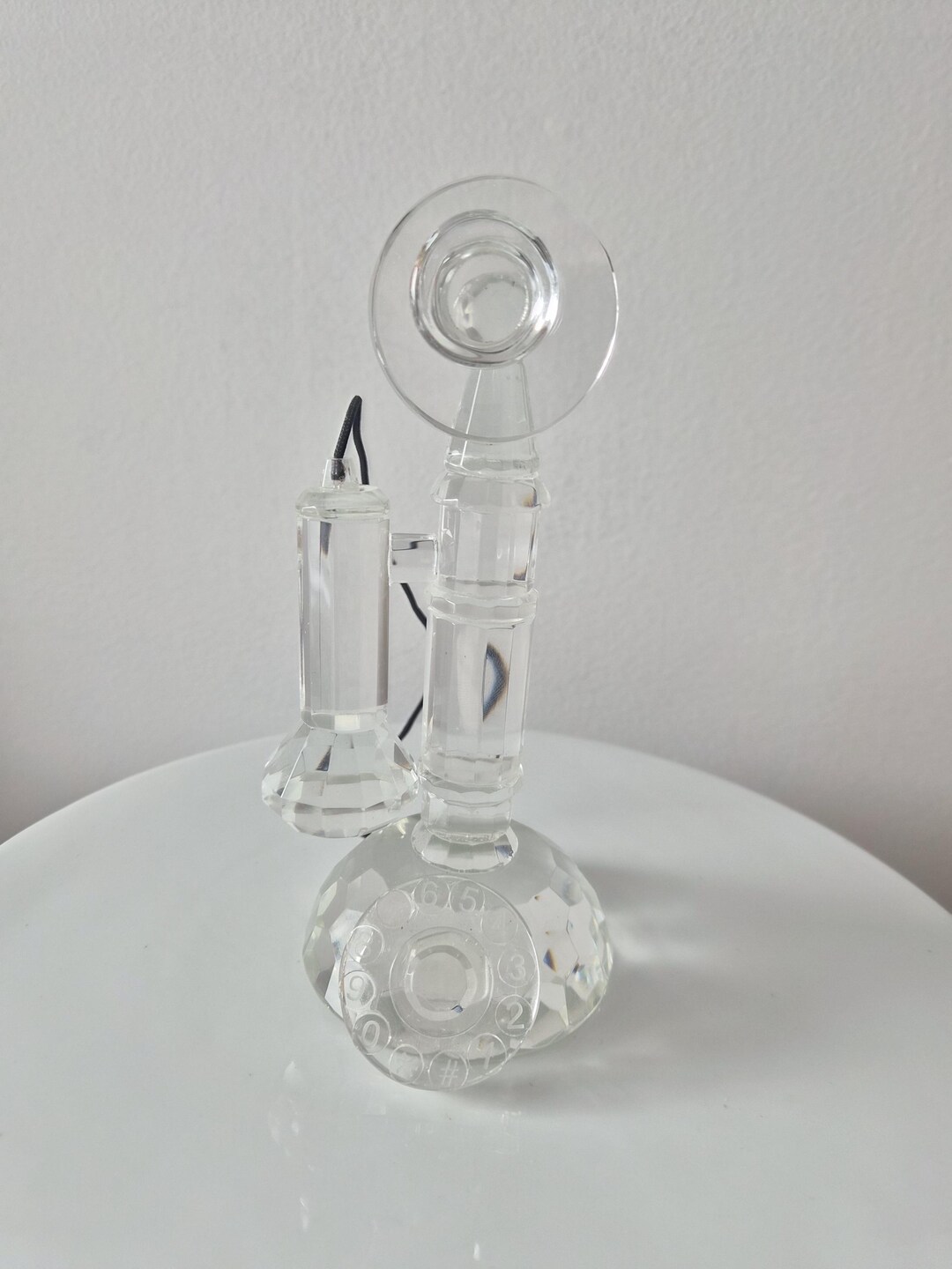 Crystal Vintage Candlestick Phone Decor - Etsy