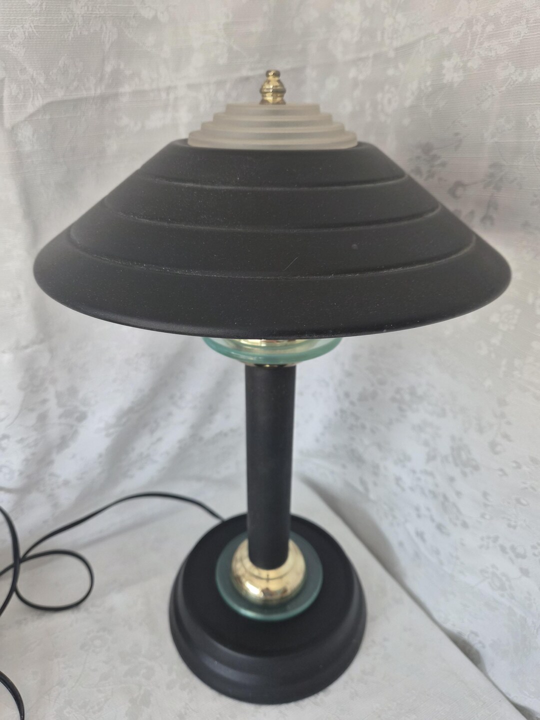 Atomic Metal Touch Table Lamp - Etsy