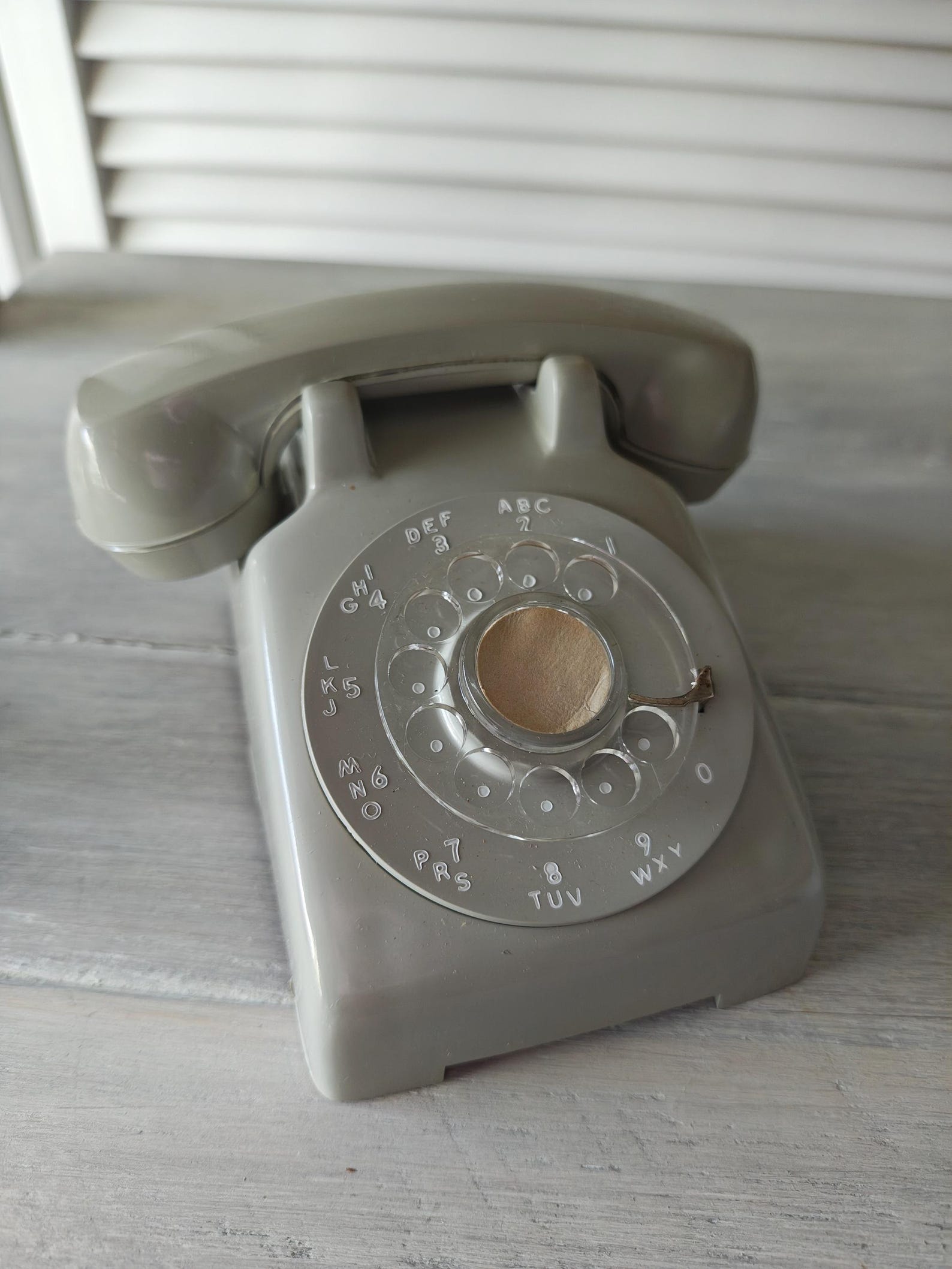 Mini Rotary Dial Salesman Phone (gray) - Etsy