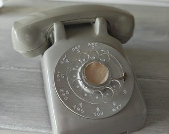 Vintage American Bell Rotary Phone | Untested | Retro Decor ...