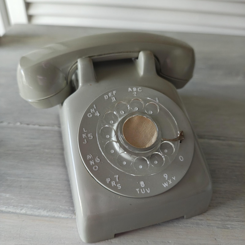Rotary Dial Phone - Etsy