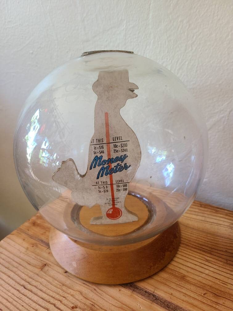 Vintage Glass Chicken Bubble Banks - Etsy