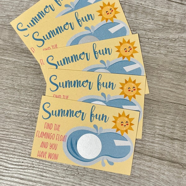 Scratch off Ticket - Etsy