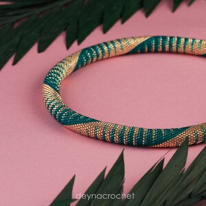 PDF Pattern for Flowers Necklace, DIY Seed Bead Crochet Art Project ...