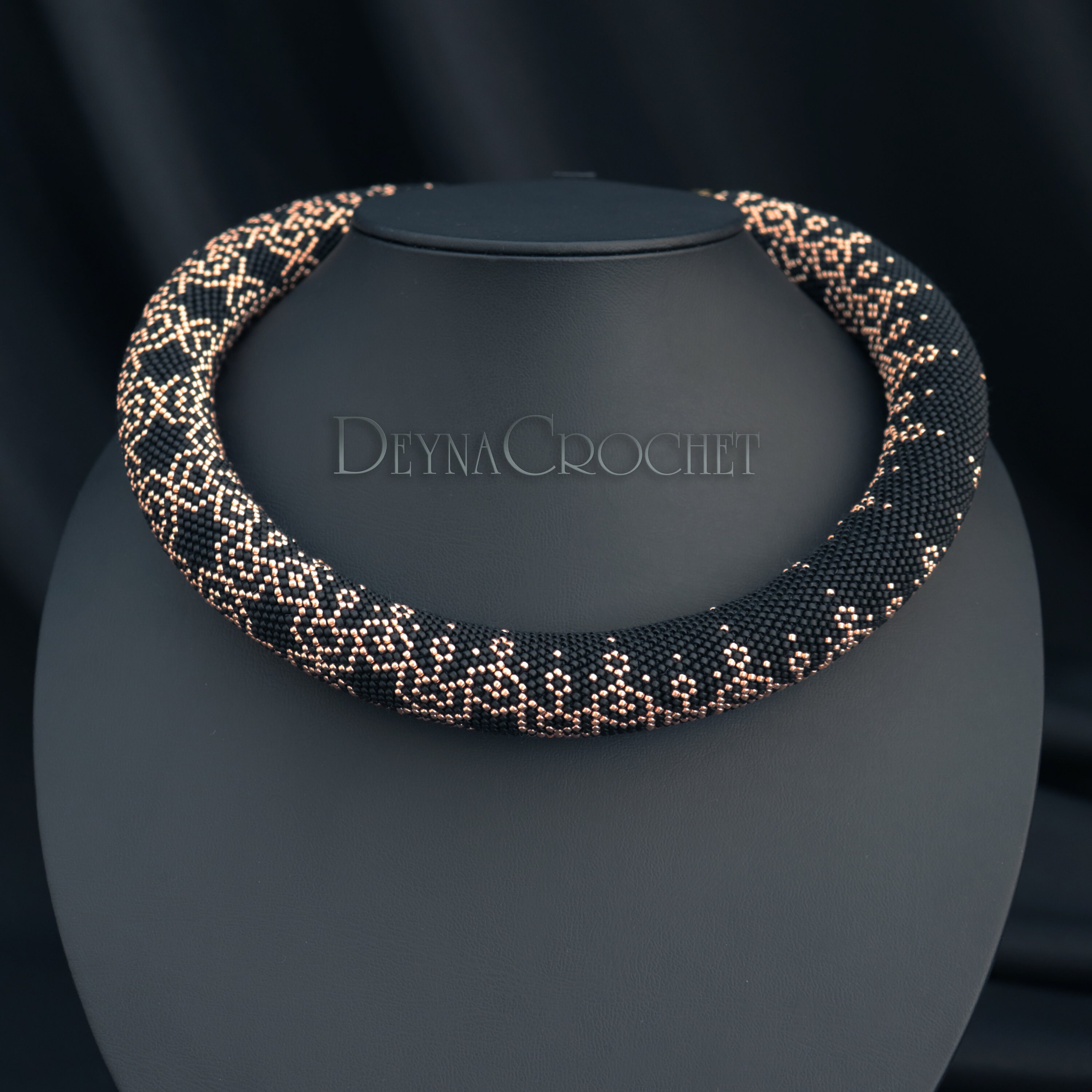 PDF Pattern for Necklace DIY Seed Bead Crochet Art Project - Etsy