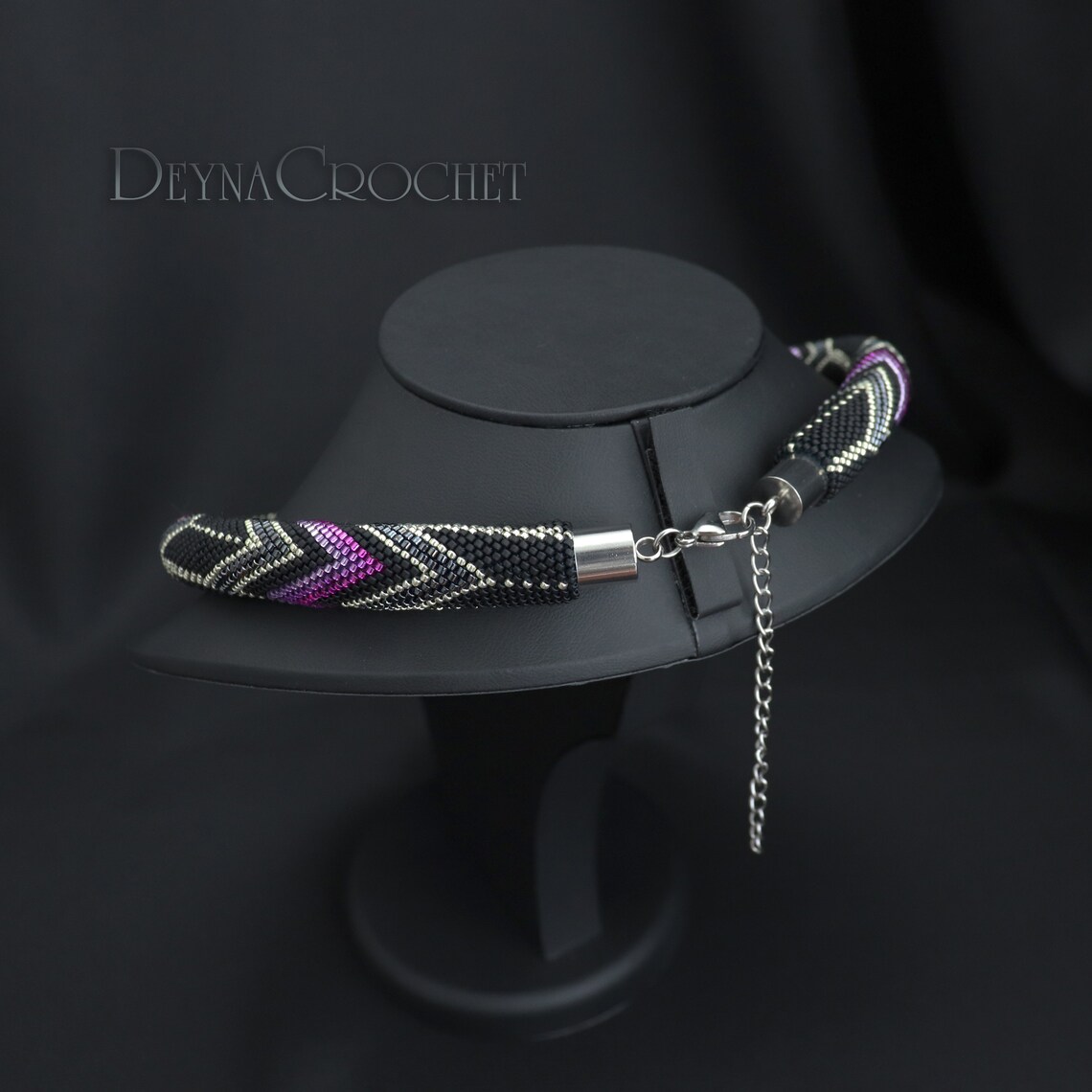 PDF Pattern for Necklace DIY Seed Bead Crochet Art Project | Etsy