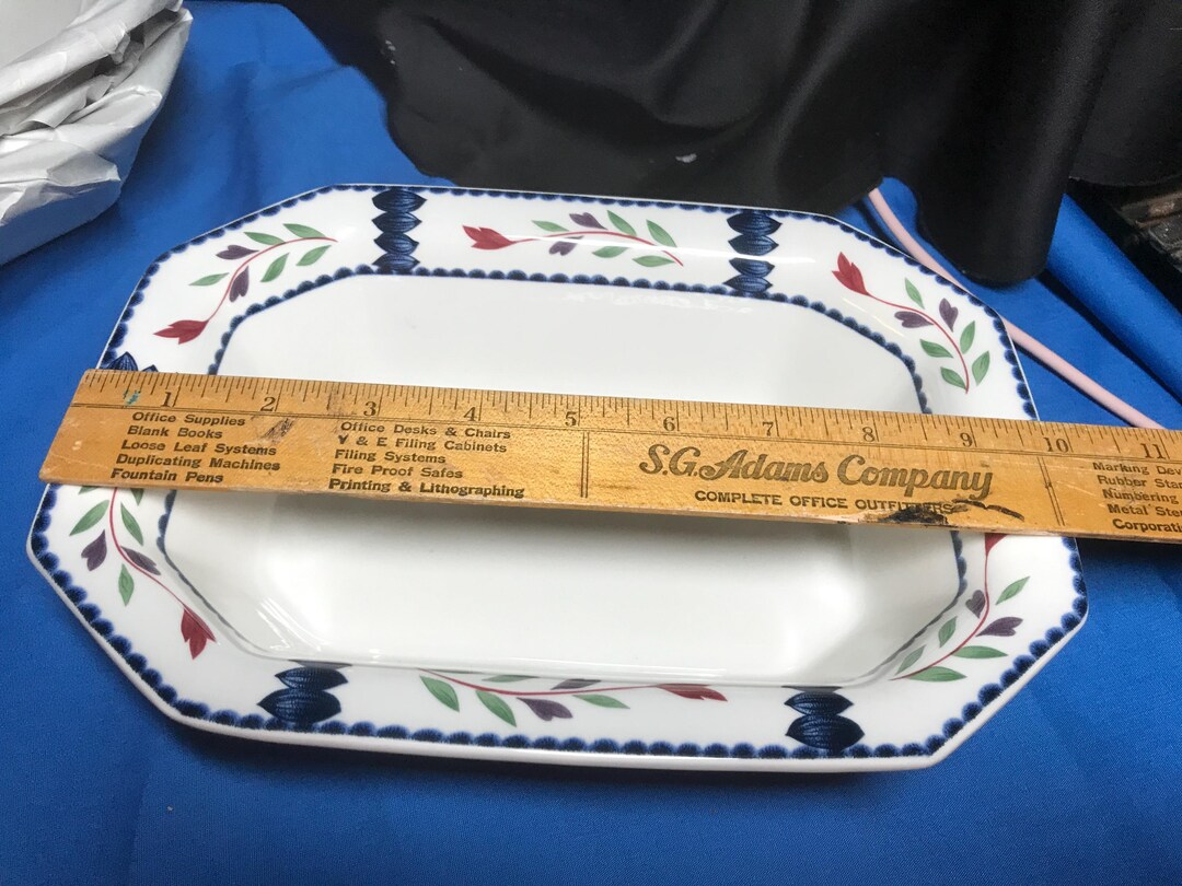 FREE SHIPPING- Vintage English Ironstone 9" Vegetable Dish. Adams ...