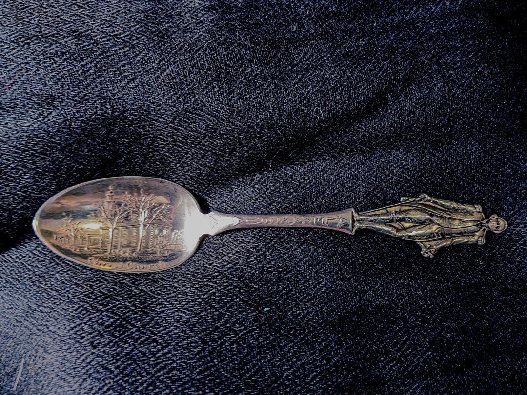 FREE SHIPPING- Antique Souvenir Spoon. Christ Church Alexandria, VA ...