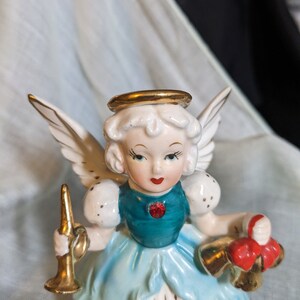 FREE SHIPPING- Vintage SR Fine Birthday Angel Figurine (january). Made ...