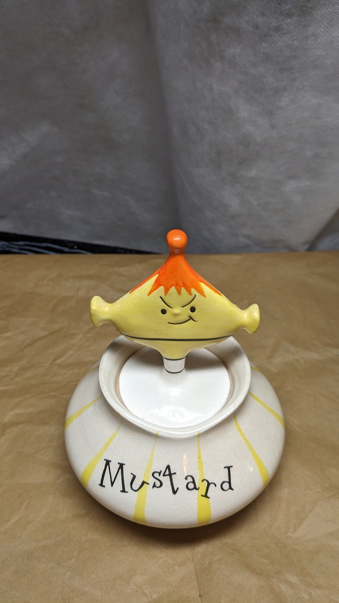 FREE SHIPPING- Rare! Vintage 1958 Holt Howard Pixie Ware Ceramic ...