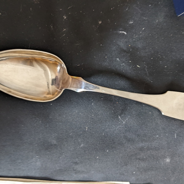 Vintage Monogrammed W Spoon - Etsy