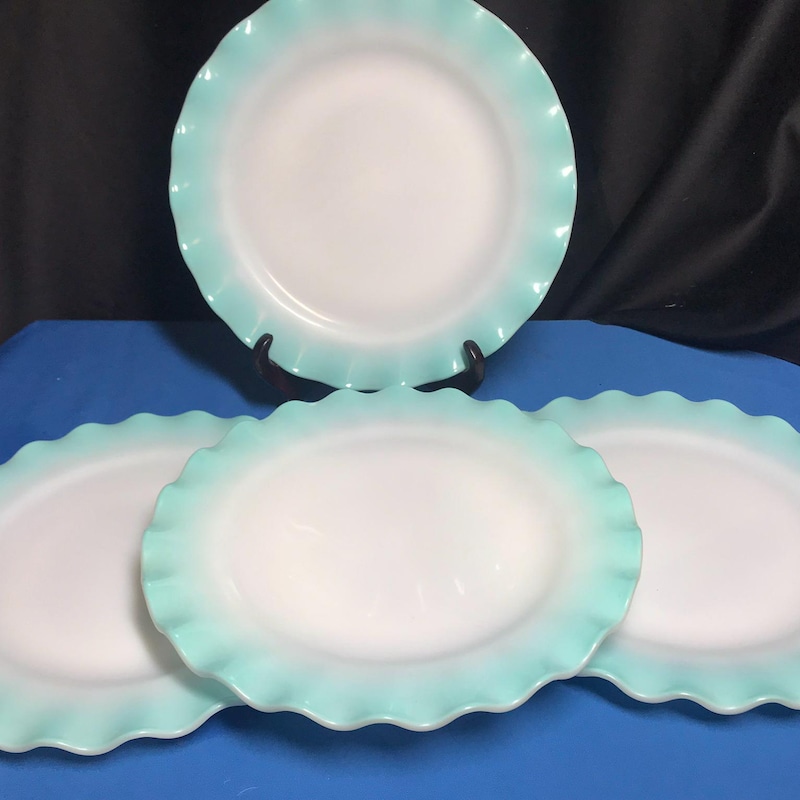 Ruffled Plates - Etsy