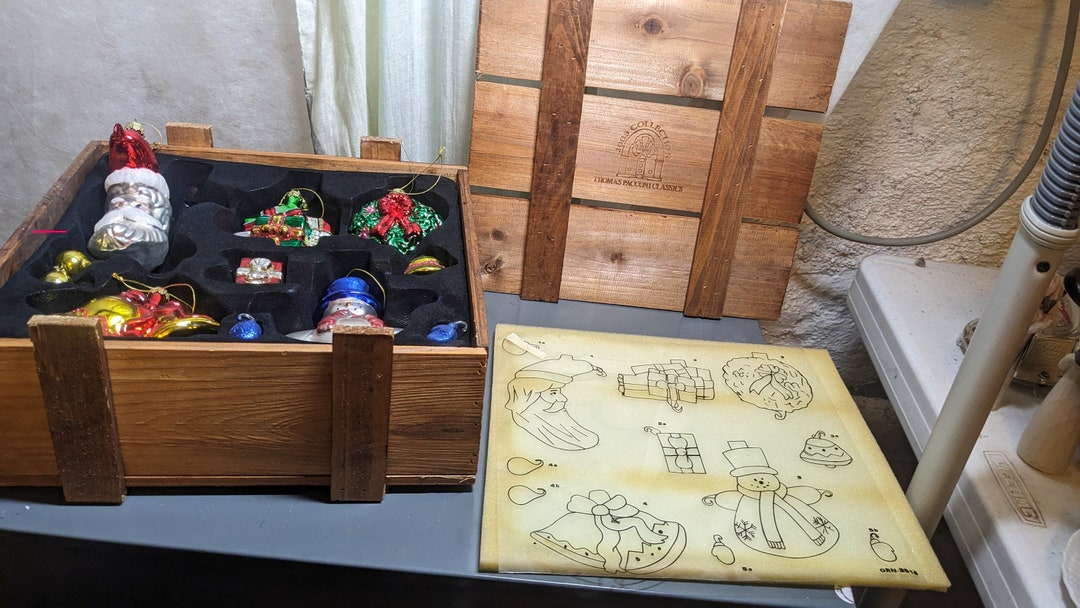 FREE SHIPPING- Thomas Pacconi 2003 Collection of Blown Glass Ornaments ...