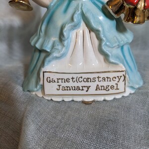 FREE SHIPPING- Vintage SR Fine Birthday Angel Figurine (january). Made ...
